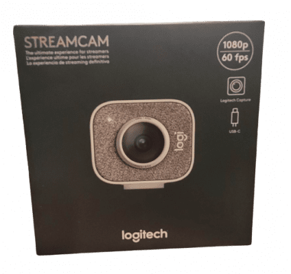 Logitech StreamCam Plus Webcam – 960-001289 – White – Garland Home Center