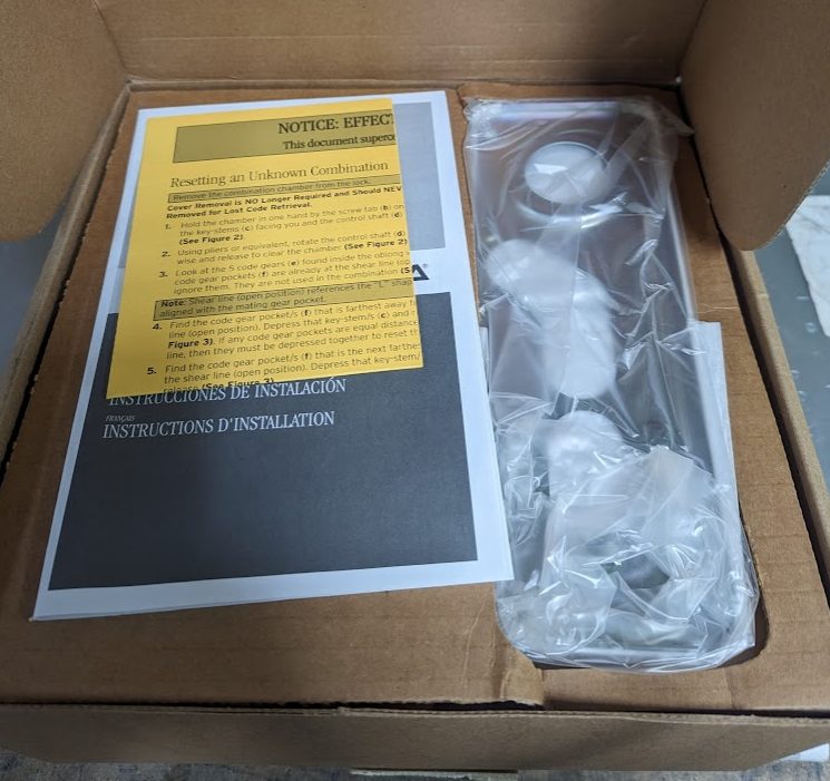 Simplex 1041B-26D-41 Pushbutton Cylindrical Lock w/ Knob, Combination ...