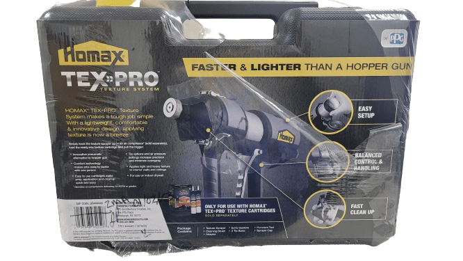 Homax TexPro Texture System Sprayer with Durable Carry Case - Garland ...