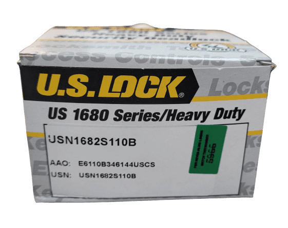 US Lock - N1680 Deadbolt SGL Cyl 2-3/8" Stand BS SC1 Oil Rubbed Bronze ...