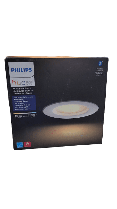 Phillips White Ambiance 5-6" Integrated LED Dimmable Smart Recessed ...