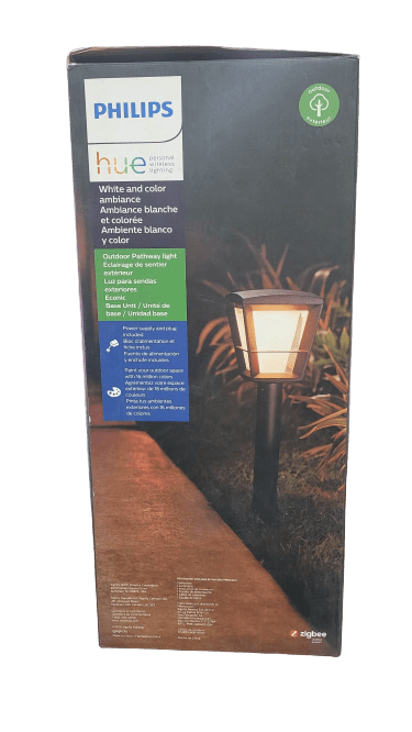 Philips White & Color Ambiance Low Voltage Pathway LED Smart Light Base ...