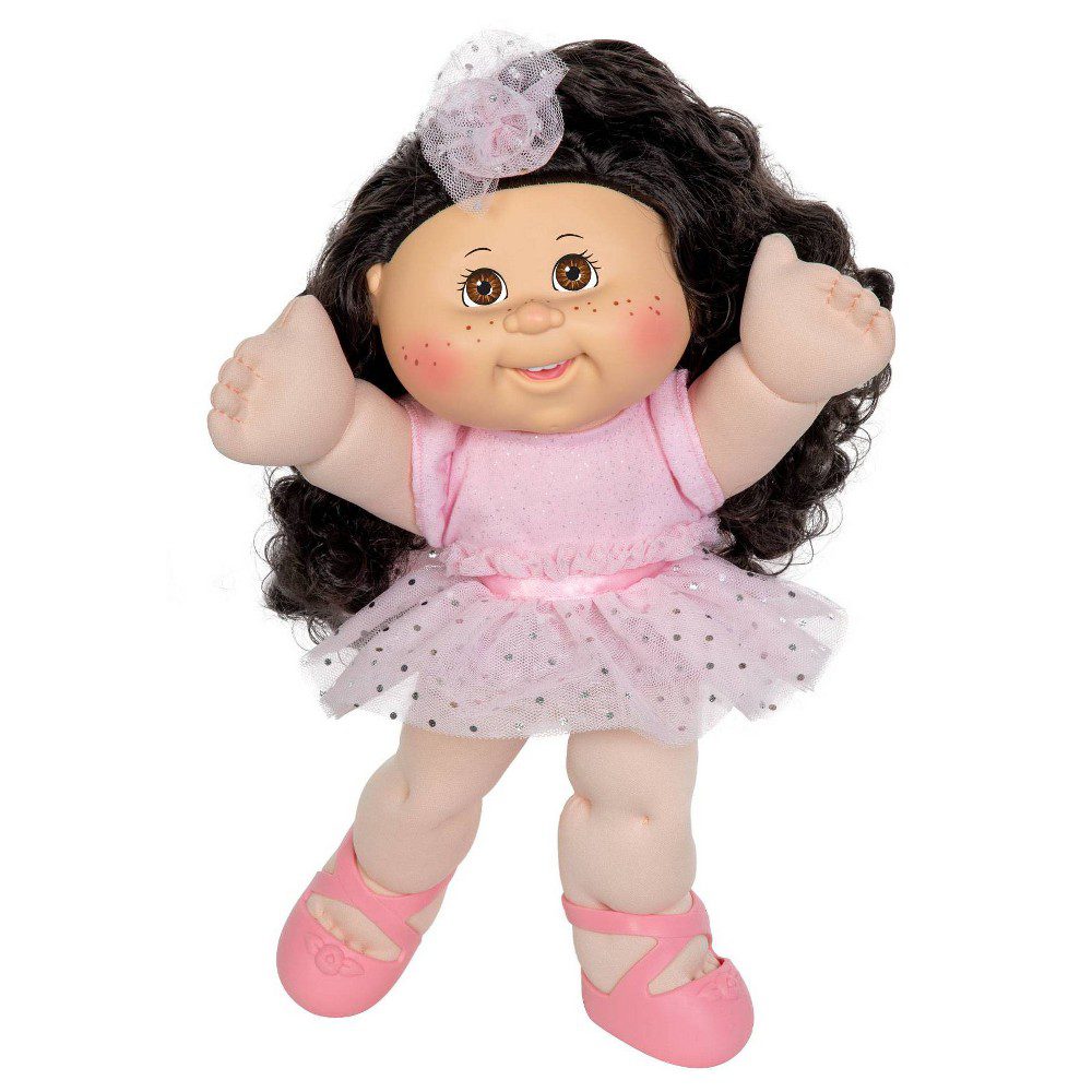 Cabbage Patch Kids 14" Kids Dancer Doll Sparkle Collection Brown Eyes ...