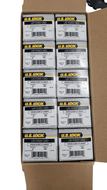 10-PACK US Lock Kik Convert A Cylinder D1 Keyway Chrome KA2 - Garland ...