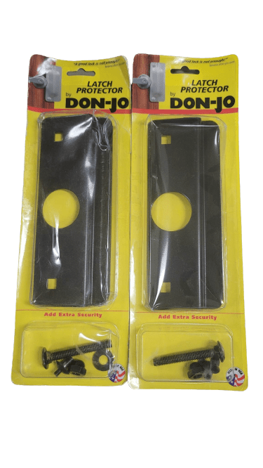 2-PACK Don-Jo LP-307-DU 7" Duronotic Latch Protector For Aluminum Door ...