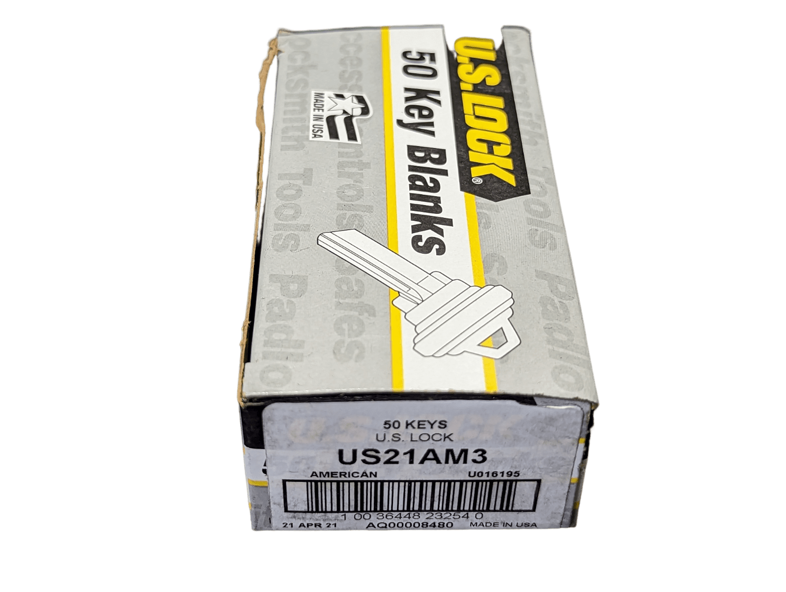 50-PACK AM3 Key Blanks for Padlocks by American Lock - Garland Home Center