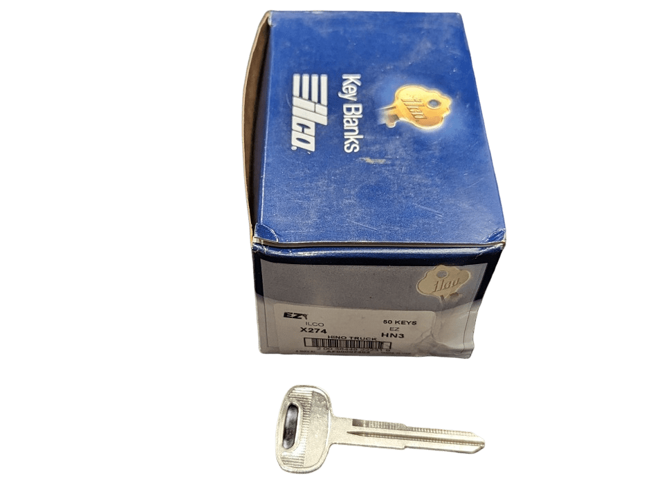 10-PACK EZ Ilco Hino Truck Key Blanks X274 HN3 - Garland Home Center