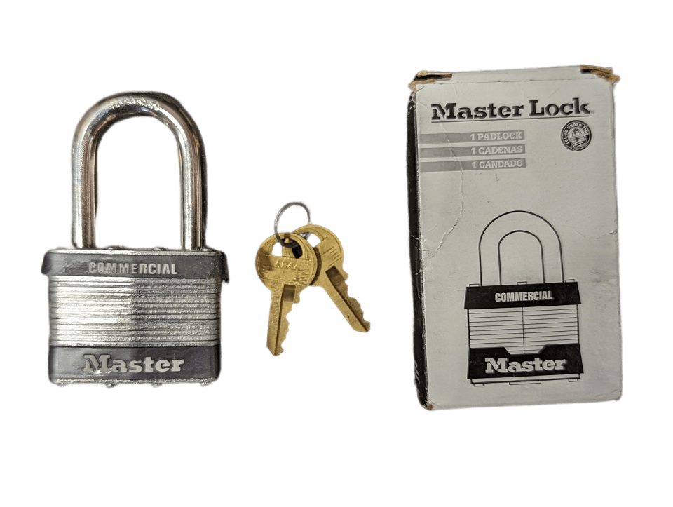 2-PACK Master Lock 2 In. Laminated Steel Padlock KEYED ALIKE 5KALF ...
