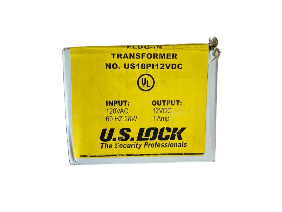 US Lock Plug-In Transformer 12VDC 1Amp 120V 60Hz US18PI12VDC - Garland ...
