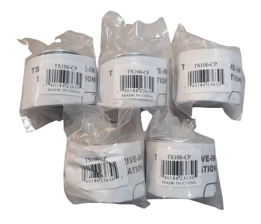 5-Pack Don-Jo TS100CP 1 Thimble Strike Chrome Plated Finish – Garland ...