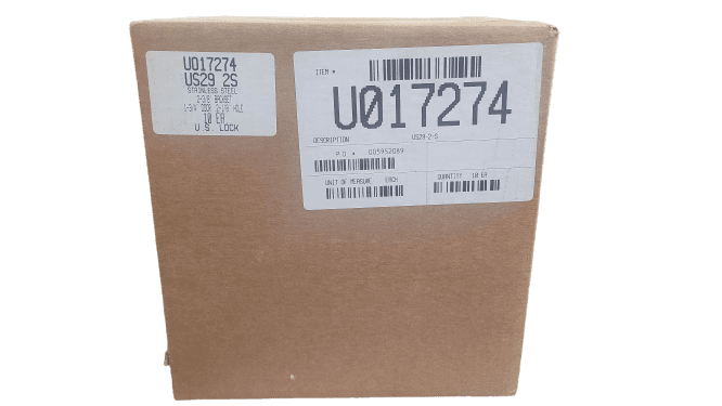 10-PACK US Lock 4 in. x 9 in. Wrap-Around in Stainless Steel – U017274 ...