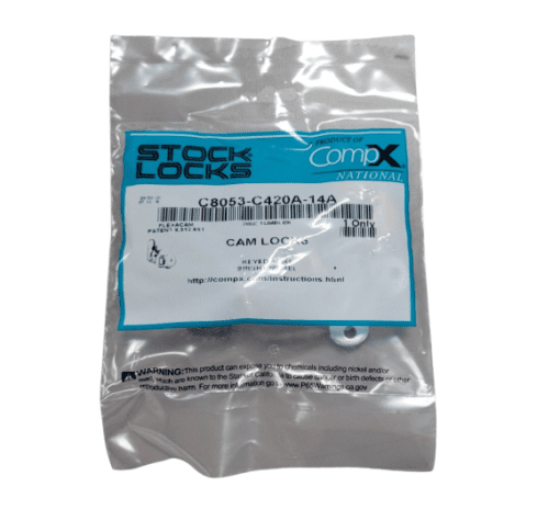25-PACK Compx Disc Tumbler Keyed Cam Lock – C8053-C420A-14A – Garland ...