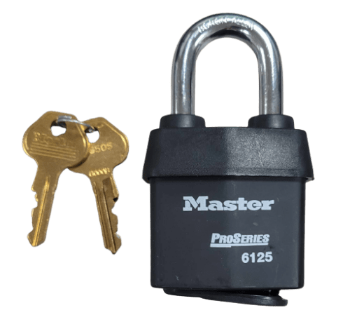 Master Lock 6125 KD Pro Series Padlock Keyed Different – Garland Home ...