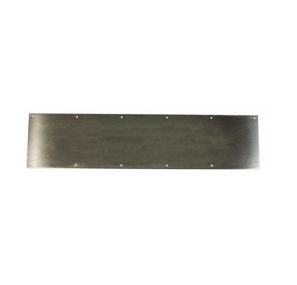 US LOCK 2400 Kick Plate 10" X 34" Industrial in Stainless Steel ...