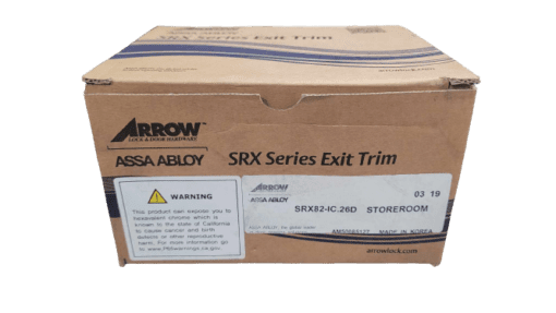 Arrow SRX82-26D-IC-26D Satin Chrome Exit Trim Device - Garland Home Center