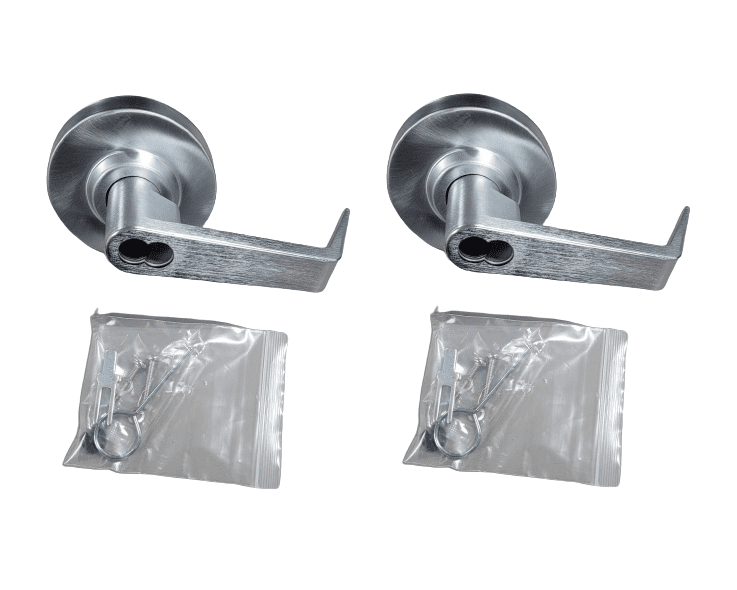 2-PACK Arrow SRX87-IC.26D Exit Device Lever Trim in Satin Chrome ...