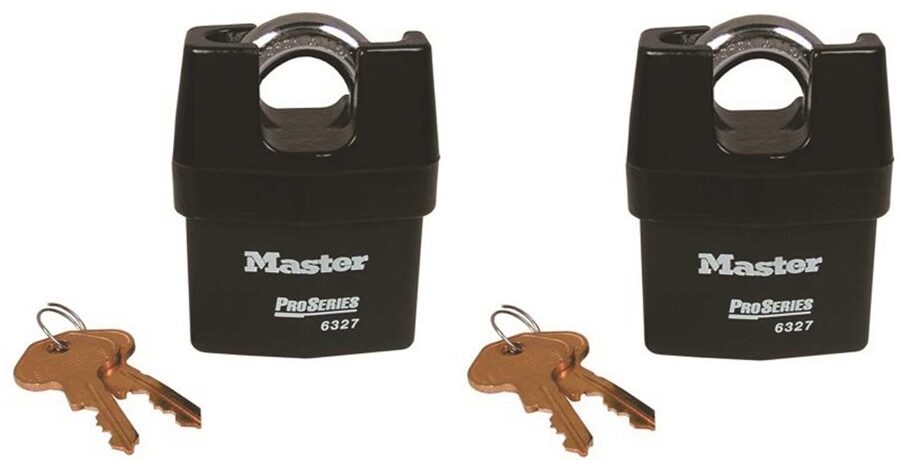 2-PACK Masterlock 2.375 in. Body Assembly with Padlock 6325KA - Garland ...