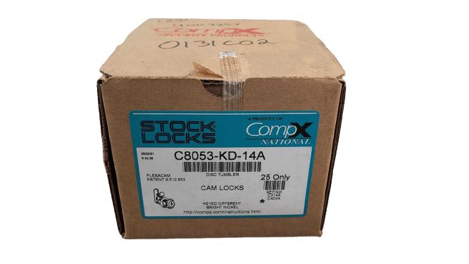 5-PACK Compx Disc Tumbler Keyed Cam Lock – C8053-KD-14A – Garland Home ...