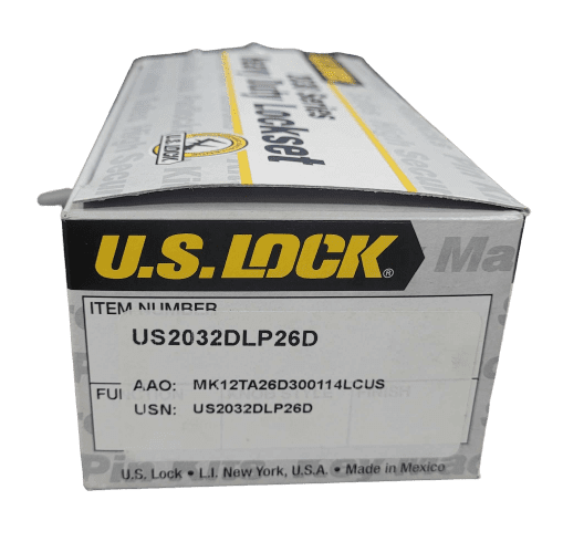US Lock US2032DLP26D 2030 Series Heavy Duty Lockset – Garland Home Center