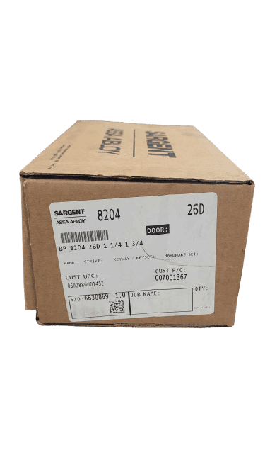 Sargent BP-8204-26D Storeroom Mortise Lock Body w/ Faceplate Strike ...