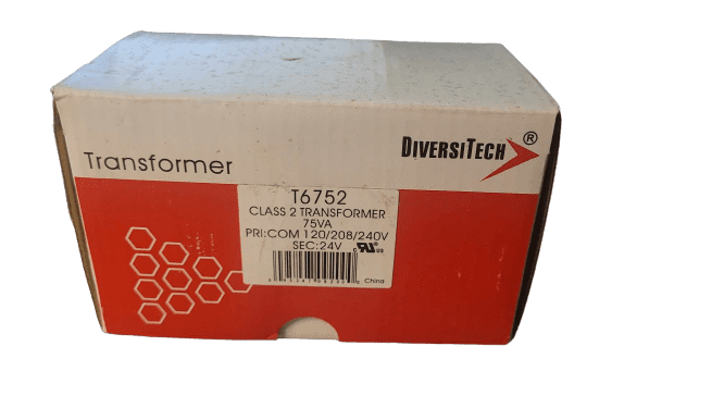 DiversiTech T6752, Class 2 Transformer, External Fuse, 75VA - Garland ...