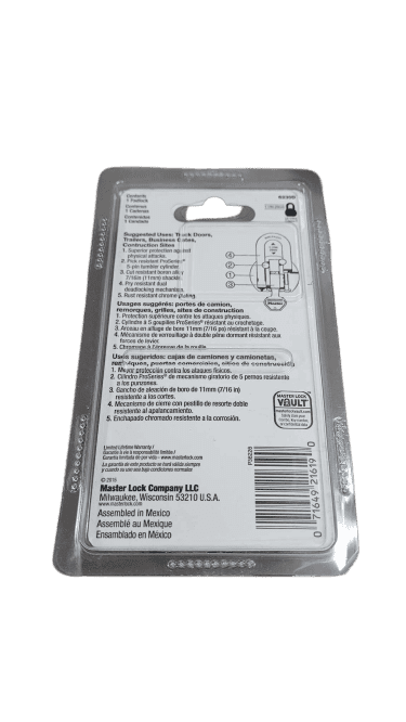 Master Lock Company 6230D Number 6230 2-1/2 in. Body Pro-Padlock ...