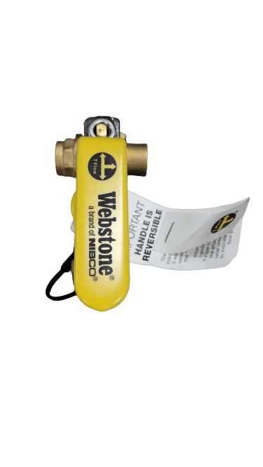 Webstone Straight Ball Valve – 1/2″ Sweat with Hose Drain – Garland ...