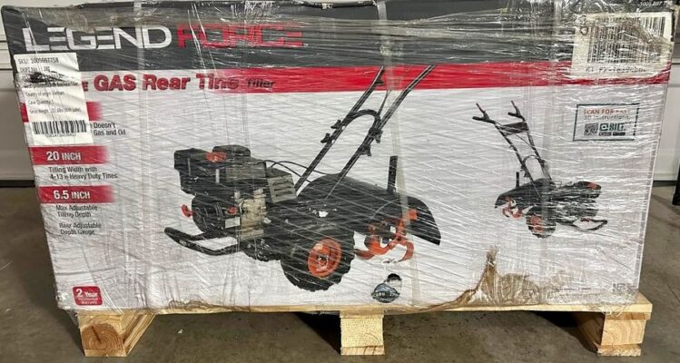Legend Force 20" 212 cc Gas Rear Tine Tiller, Forward/Reverse ...