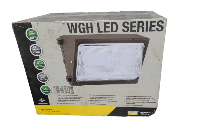 HUBBELL LIGHTING - OUTDOOR WGH-110L-4K-U-M LED Wall Pack - Garland Home ...