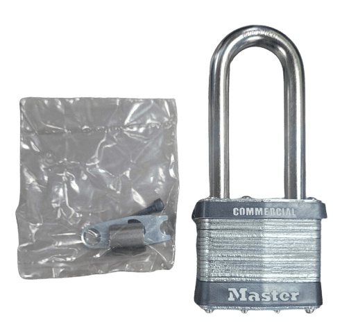 6-Pack Master Lock Company 25LJWO 2" Laminated Less Cylinder Padlock ...