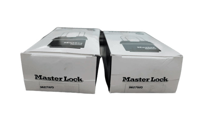 2-PACK Master Lock 2-5/8 In. Pro-Door Hardware Cyl Padlock Body Less ...
