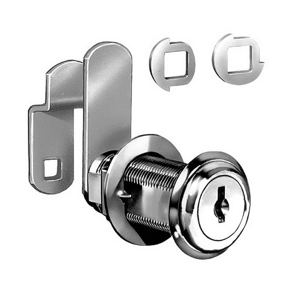 2-PACK CompX National Cabinet Lock C8060-14A-KD Cam Lock in Bright ...