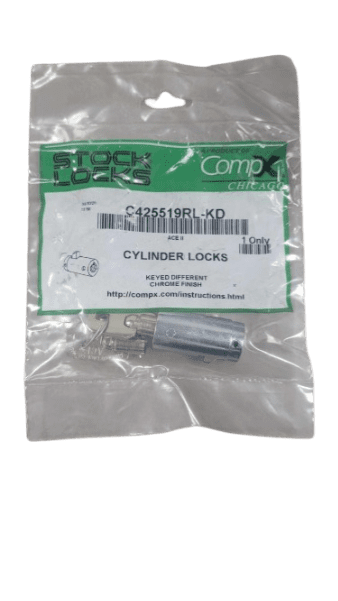 CompX Chicago C425519RL-KD ACE II "T" HANDLE CYLINDER LOCK KD - Garland ...