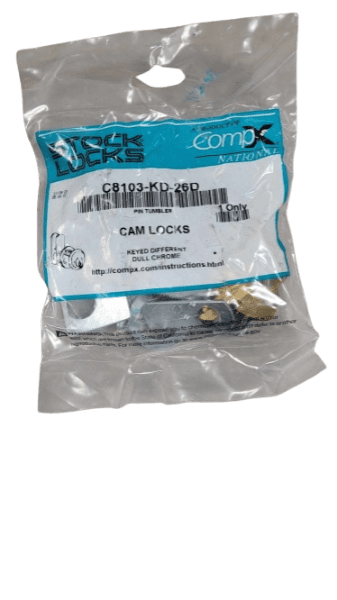 CompX National C8103-KD-26D Drawer Cam Lock - KD with 2 Keys - Garland ...