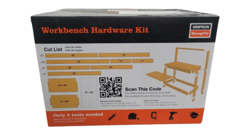 Simpson Strong-Tie WBSK Workbench and Shelving Hardware Kit - Garland ...