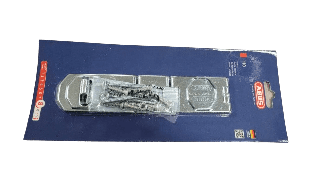 ABUS 110 by 195 C 7.75 in. Concealed Hinge Pin Fixed Staple Hasp ...