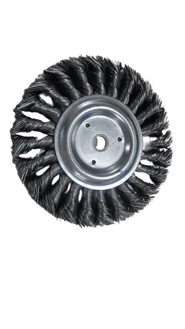 Weiler Standard Twist Knot Wire Wheel 6" x 1/2"