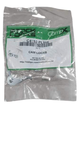 Compx Security C4153-PL505 ACE CAM TYPE UNIVERSAL LOCKS 11/16" KAA ...