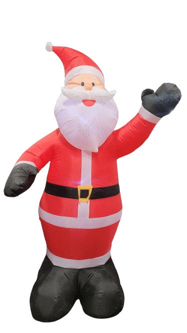 Home Accents Holiday 9 ft. Giant-Sized Santa Holiday Inflatable ...