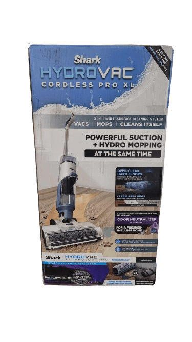 Shark HydroVac Pro XL 3-in-1 Cordless Stick Vacuum, Mop, and Self-Clean ...