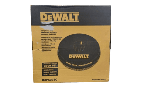 DEWALT 18 in. Surface Cleaner for Gas Pressure Washers Rated up to 3700 ...