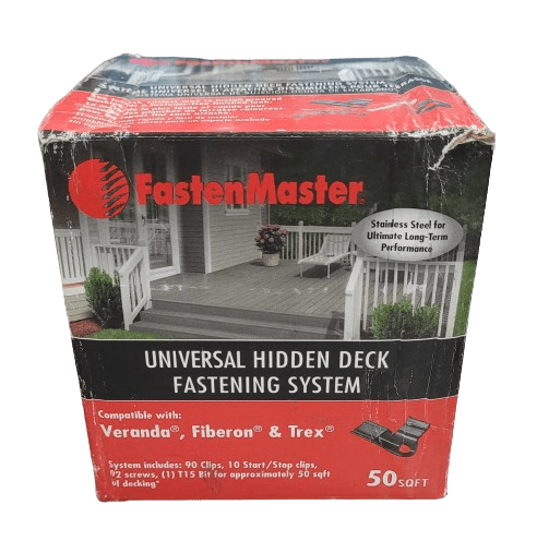 FastenMaster Universal Hidden Deck Fastening System in Black Black (50 ...
