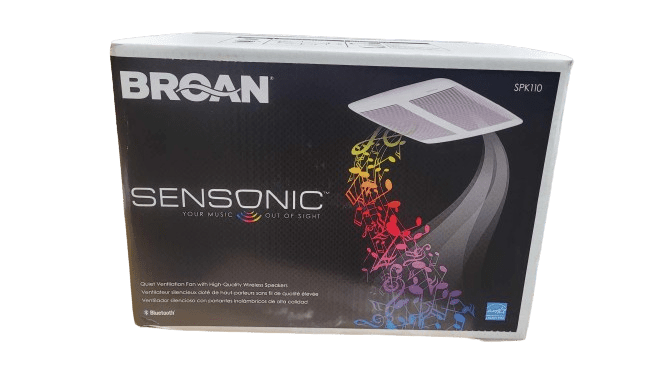 Broan-NuTone Sensonic Series 110 CFM Ceiling Bathroom Exhaust Fan with ...