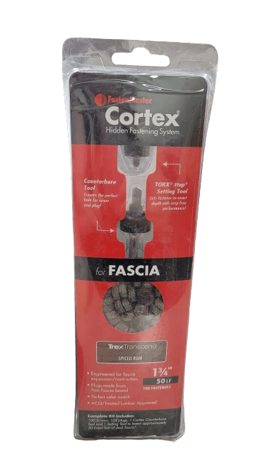 FastenMaster Cortex Hidden Fastening System for Trex Transcend Fascia 1 ...