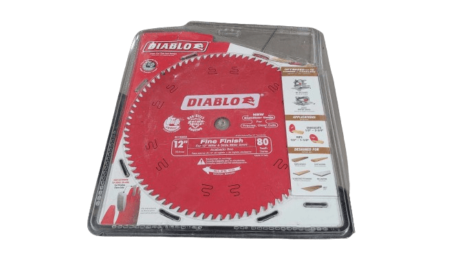 Diablo - 12in. x 80-Teeth Fine Finish Saw Blade for Wood - Garland Home ...