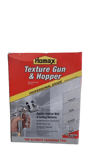 Homax Pro Gun and Hopper for Spray Texture Repair - Garland Home Center