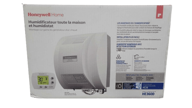 Honeywell HE360D 18 Gal. Powered Whole House Humidifier and Digital ...