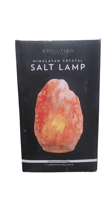 Evolution Natural Salt Lamp Himalayan Pink Salt Crystal ENL-04 ...
