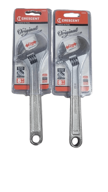Crescent 8 in. Chrome Adjustable Wrench - Garland Home Center