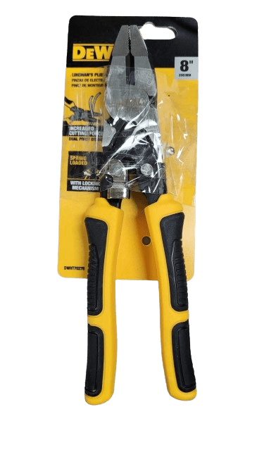 DeWALT 8 in. Compound Action Linesman Pliers - Garland Home Center
